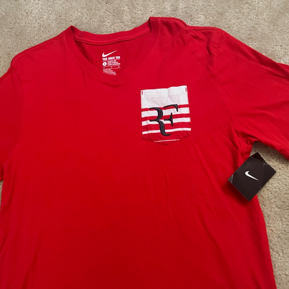 RARE Nike Court Roger Federer RF Logo Premium Finish … - Gem